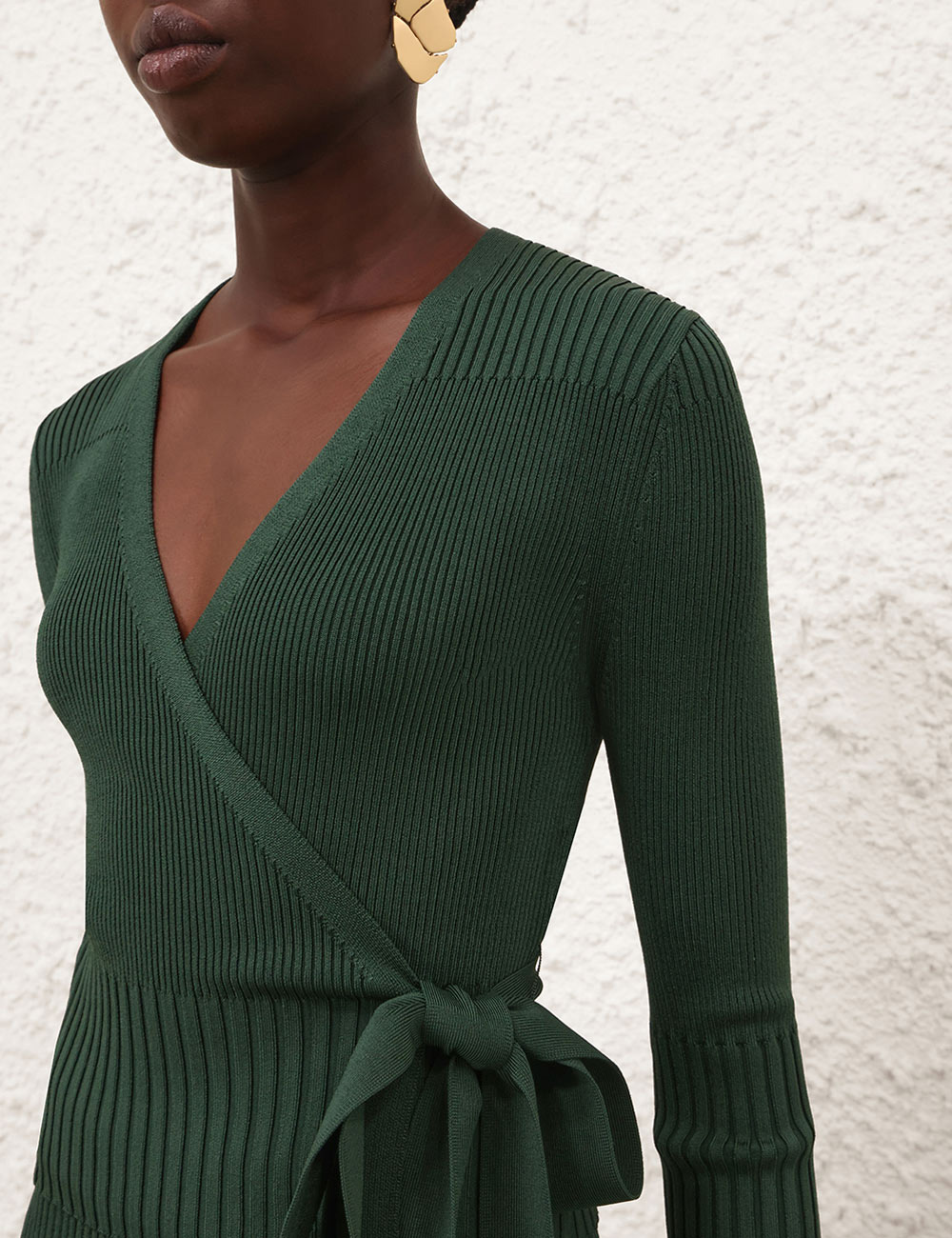 Rib Wrap Cardigan - ZIMMERMANN